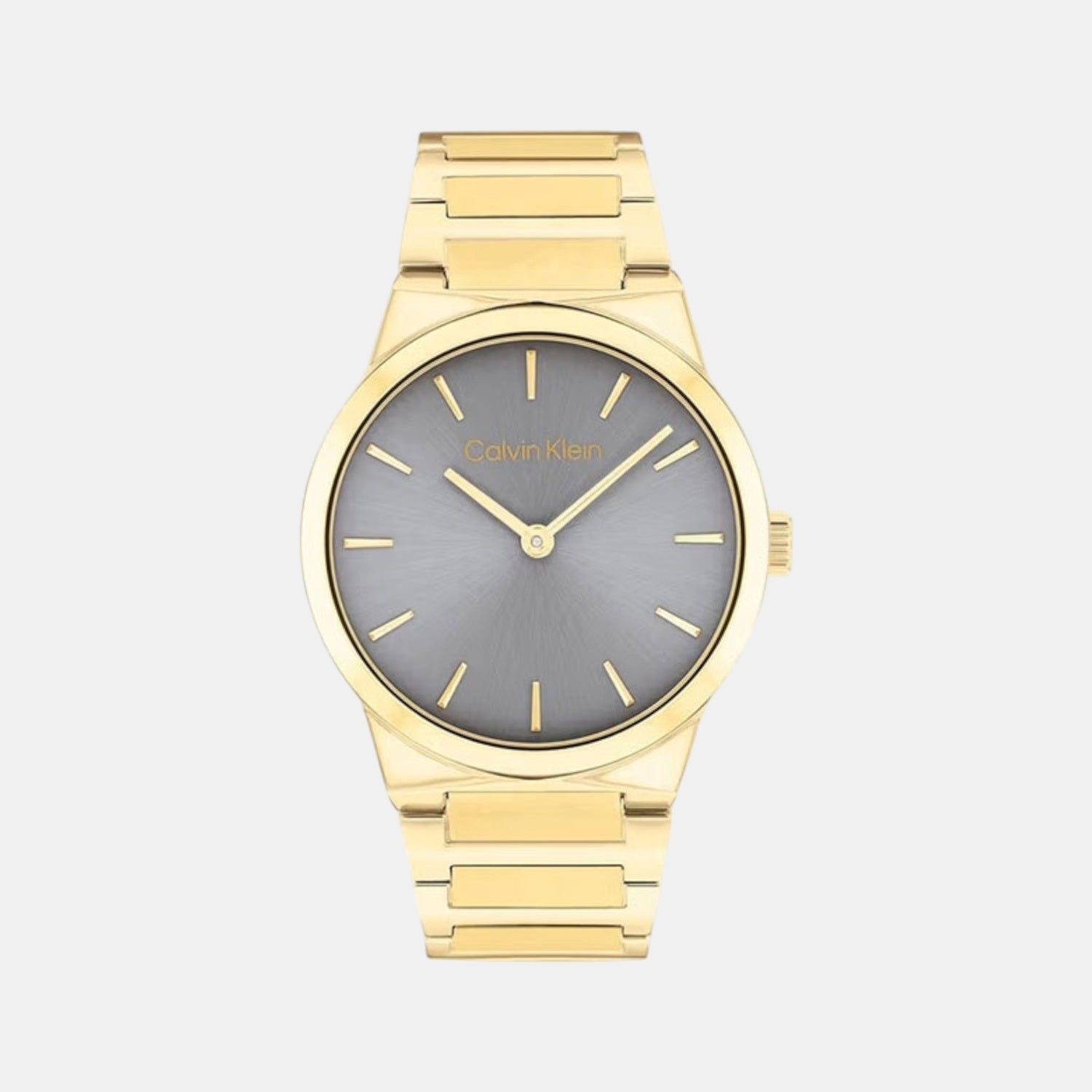 Calvin Klein Ck Linear Elegance Women Grey Watch 25100082 – Just In ...