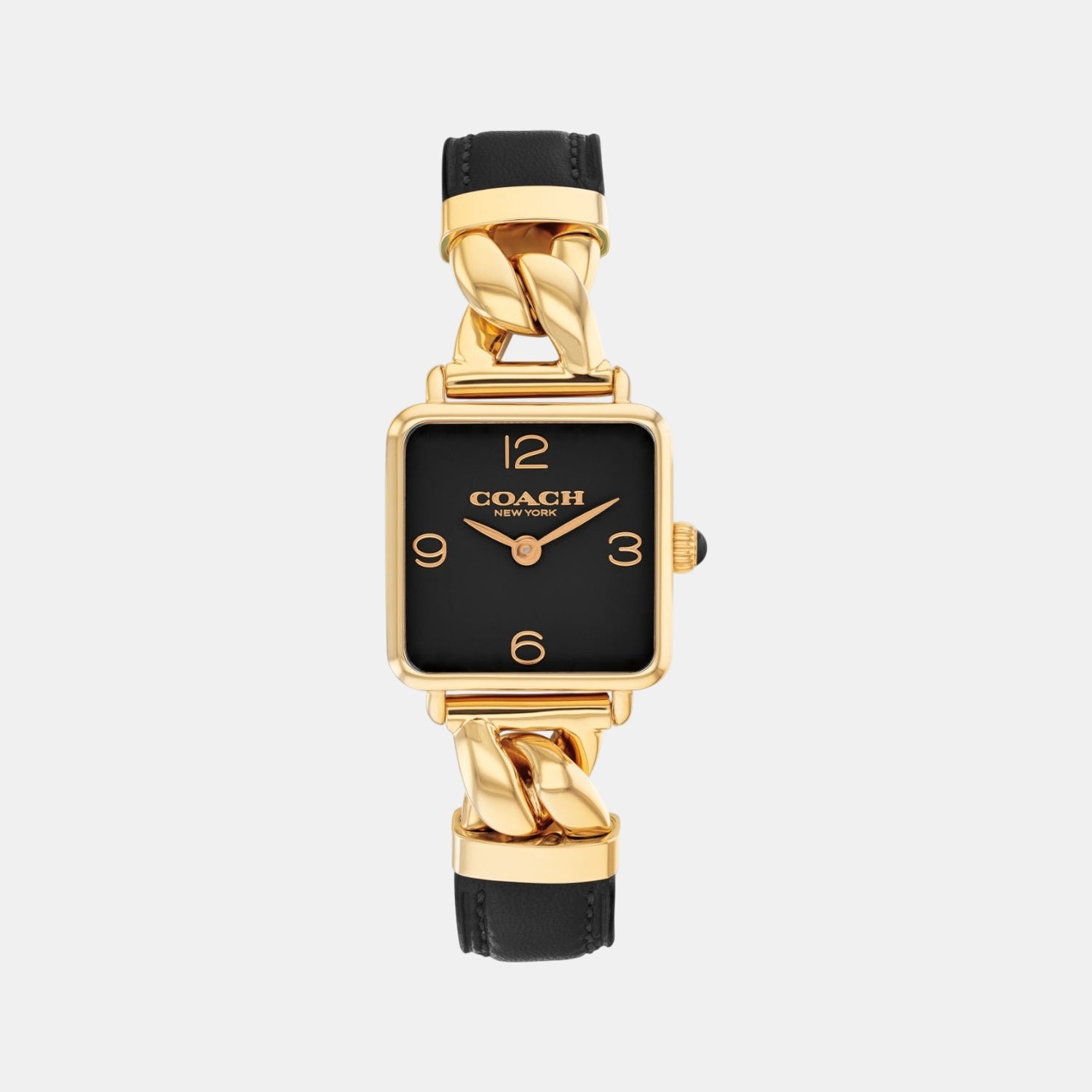 Coach Cass Women Black Calf Watch 14504356 – Just In Time