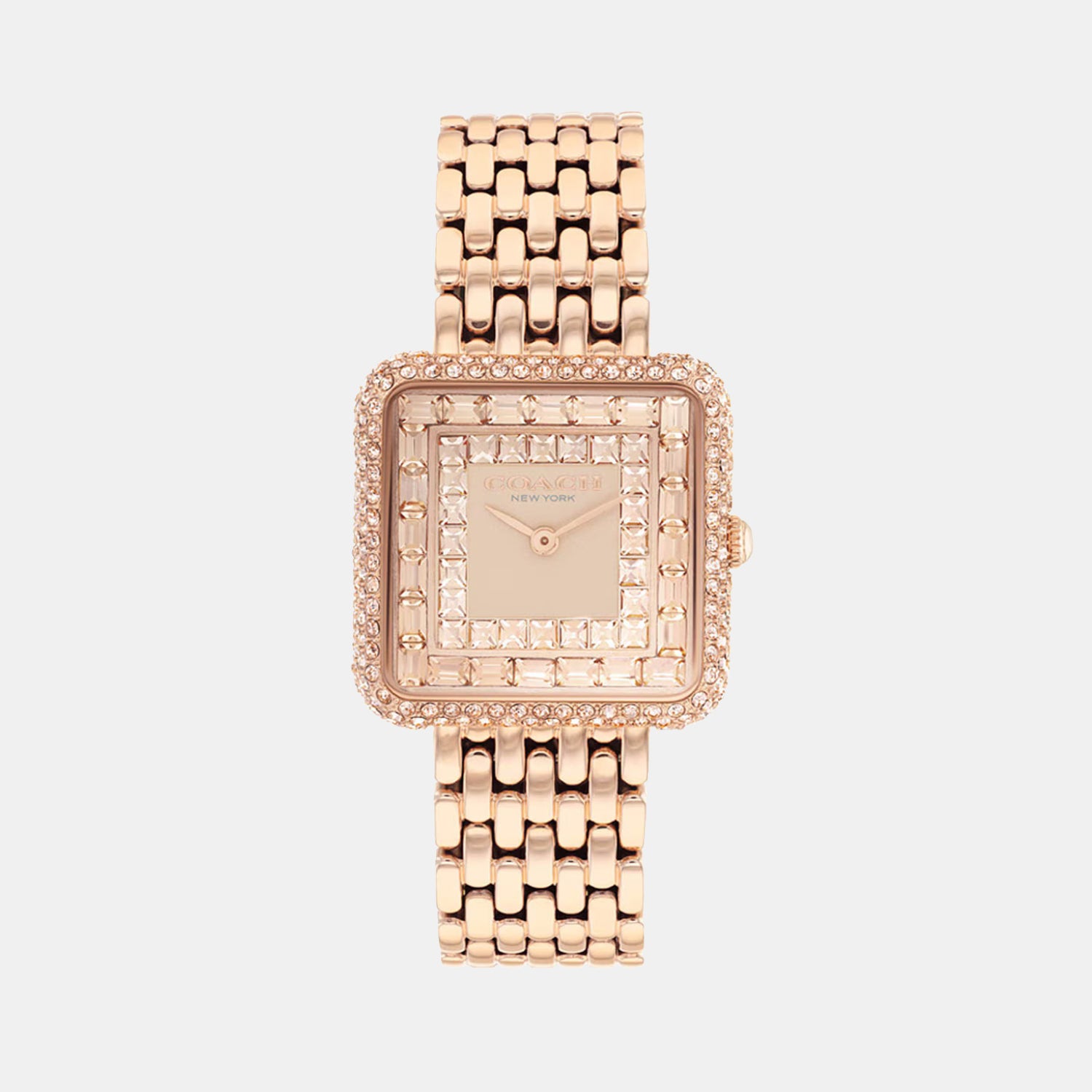 Coach Cass Women Pink Stainless Steel Watch 14504577 – Just In Time