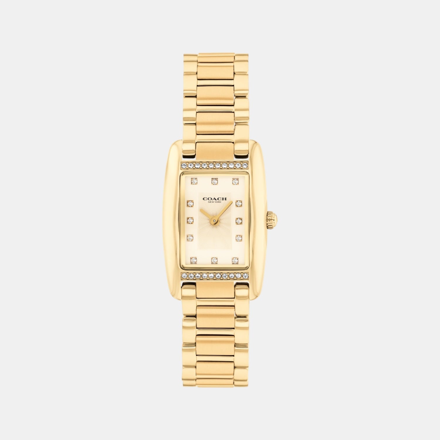 Coach Reese Women Light Gold Stainless Steel Watch 14504588 – Just In Time