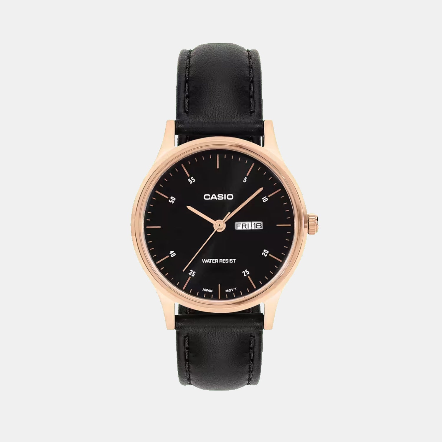 Casio Women Black Stainless Steel Watch A2510 – Just In Time