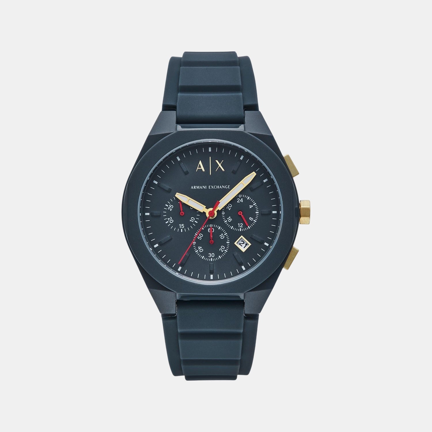 Armani Exchange Sync Men Blue Chronograph Watch AX4168 – Just In Time