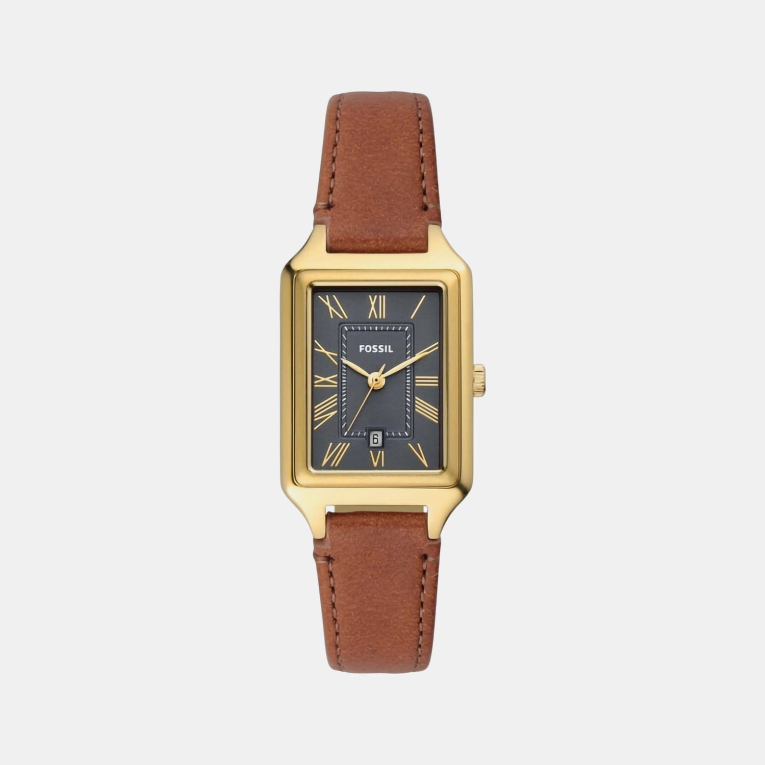 Fossil Raquel Women Grey Leather Watch ES5303 – Just In Time