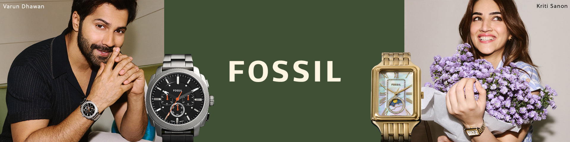 Buy Fossil Watches online in India at Best prices | Just In Time