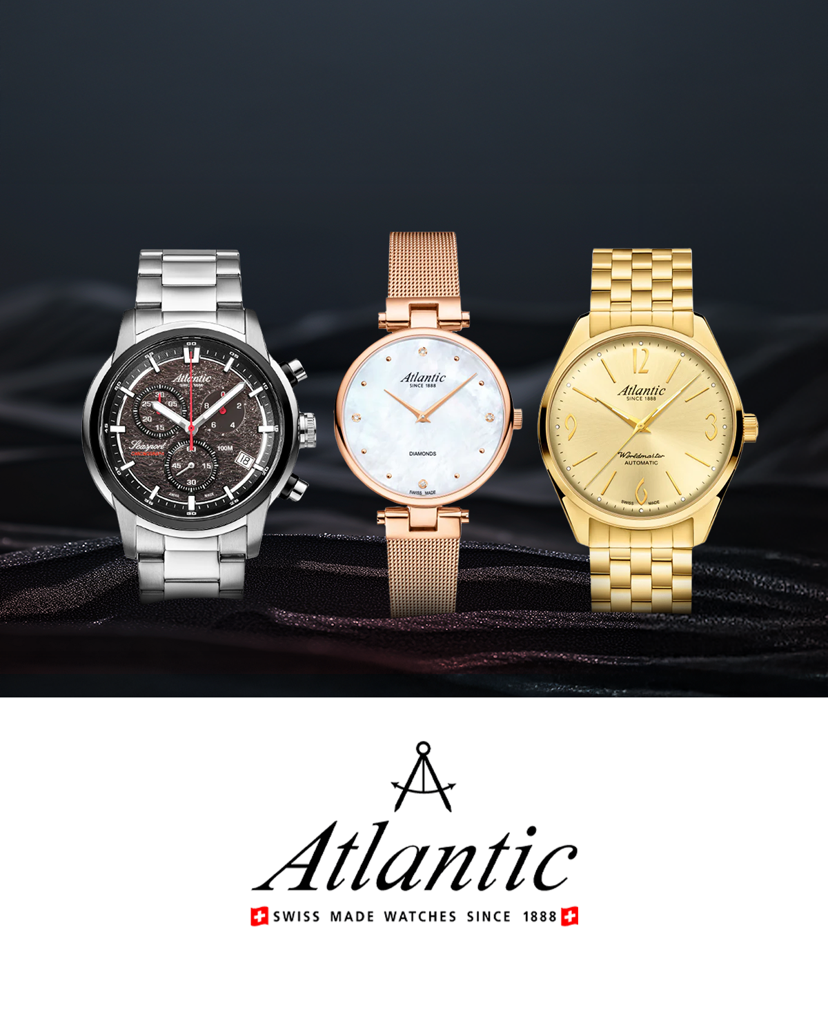 Buy Atlantic Watches online in India at Best prices | Just In Time