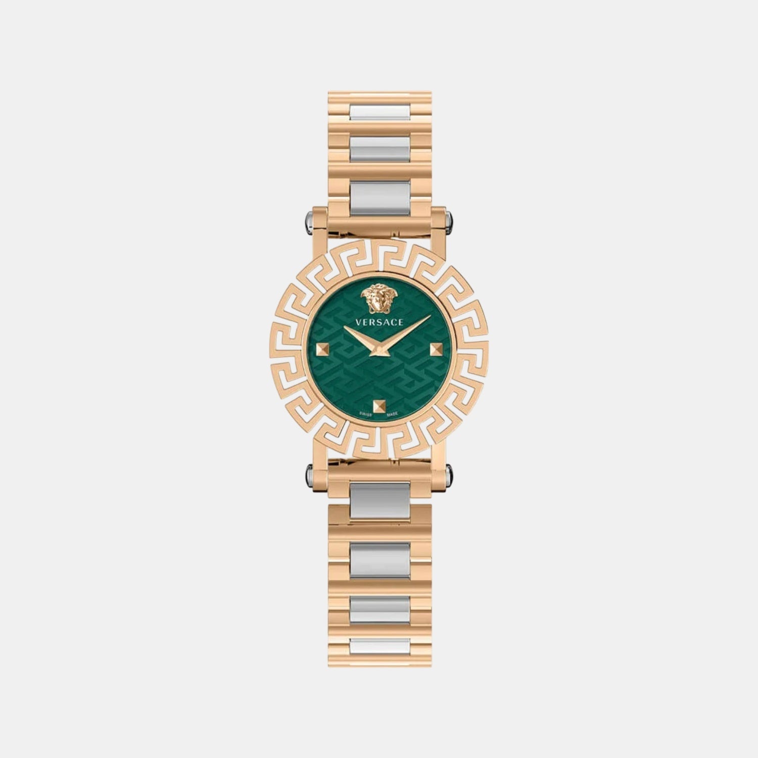 Versace Women Green Stainless Steel Watch VE2Q00724 – Just In Time