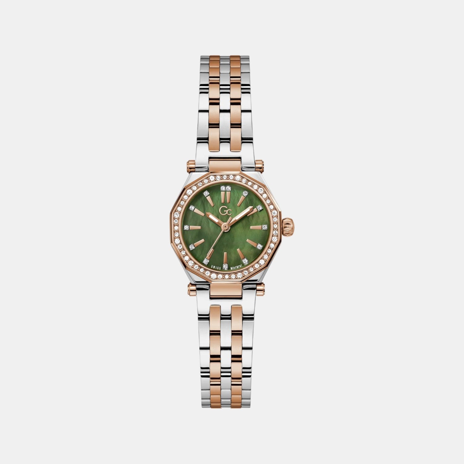 GC Gc Dress Women Green Stainless Steel Watch Z54004L1 – Just In Time
