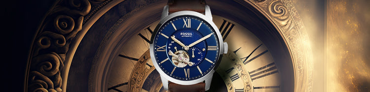 Fossil's Blue Dial Watches: A Timepiece of Distinction - Just In Time