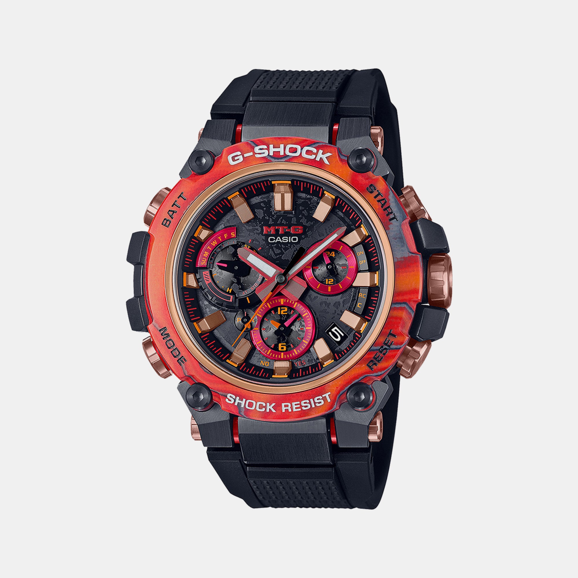 Casio G-Shock Men Quartz Black Dial Analog Resin Watch G1333 – Just In Time
